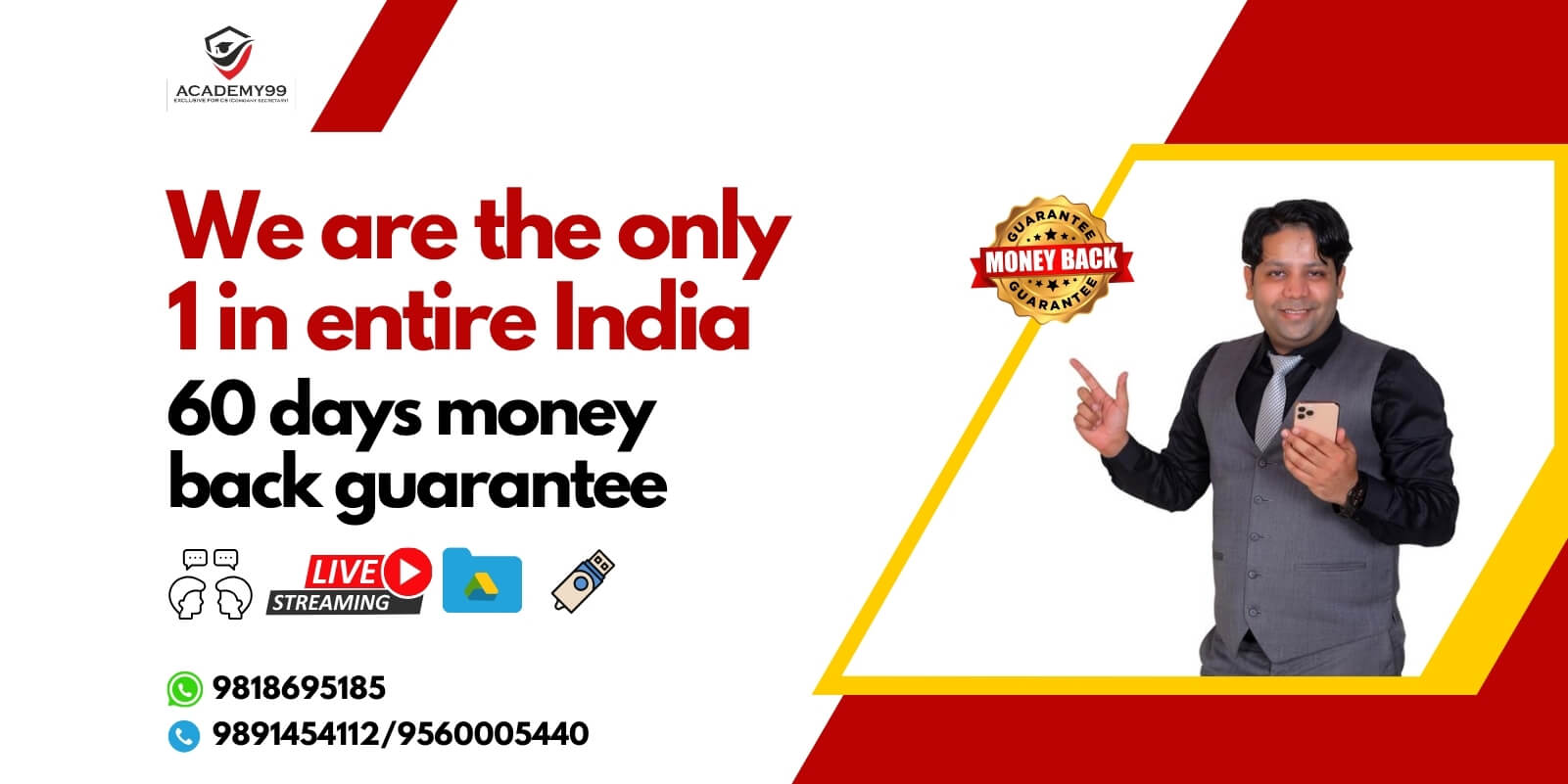 Top Company Secretary (CS) Coaching in Delhi by CS Anoop Jain