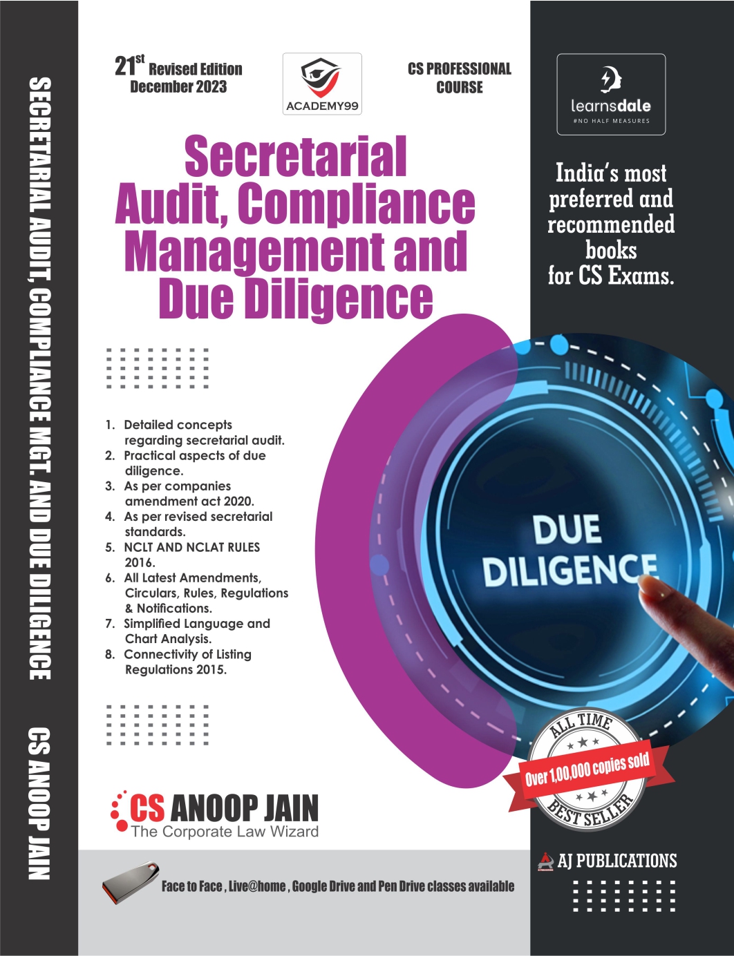 Top Company Secretary (CS) Coaching in Delhi by CS Anoop Jain