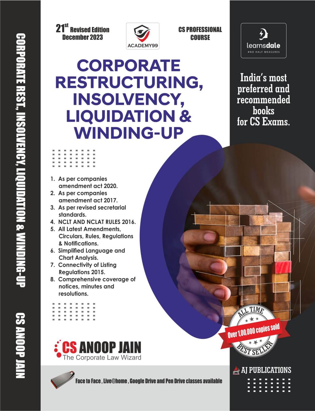 Top Company Secretary (CS) Coaching in Delhi by CS Anoop Jain